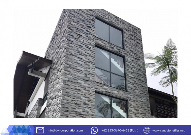 Bali Basalt for Tropical Outdoor Wall Cladding